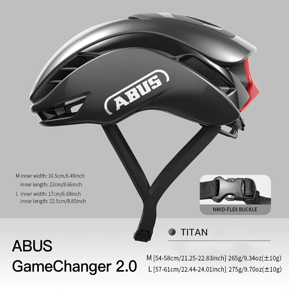 ABUS Gamechanger 2.0, черный, M, Titan2.0
