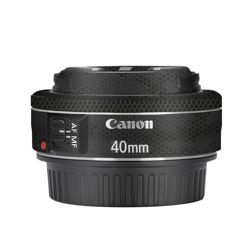 Объектив Canon EF 40mm f/2.8 STM с черным покрытием в змеиной шкале - высокопроизводительная компактная линза для Canon