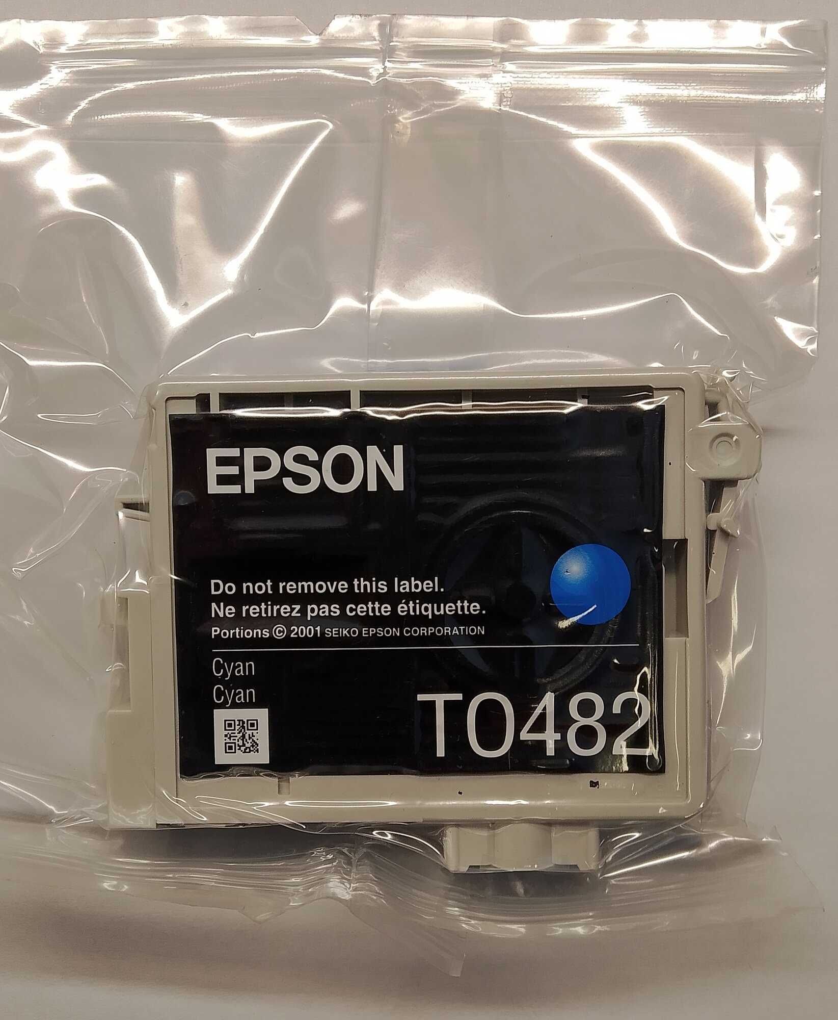 Картридж T0482 для Epson Styles Photo R200/300 RX500/600 cyan