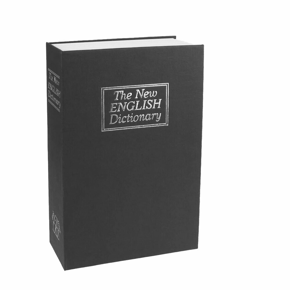 Скрытый ящик-книжка "The New English Dictionary", черный