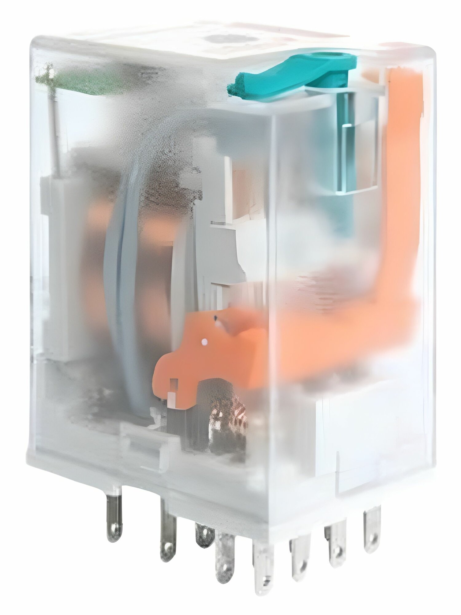 Реле электромагнитное, 4PDT, Uобмотки 120ВAC, 6A/250ВAC, 6A/24ВDC