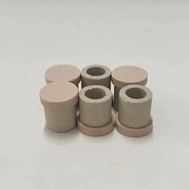 15 керамических колец с закрытым дном без T-образного основания для коралловых баз и надежной установки в аквариуме