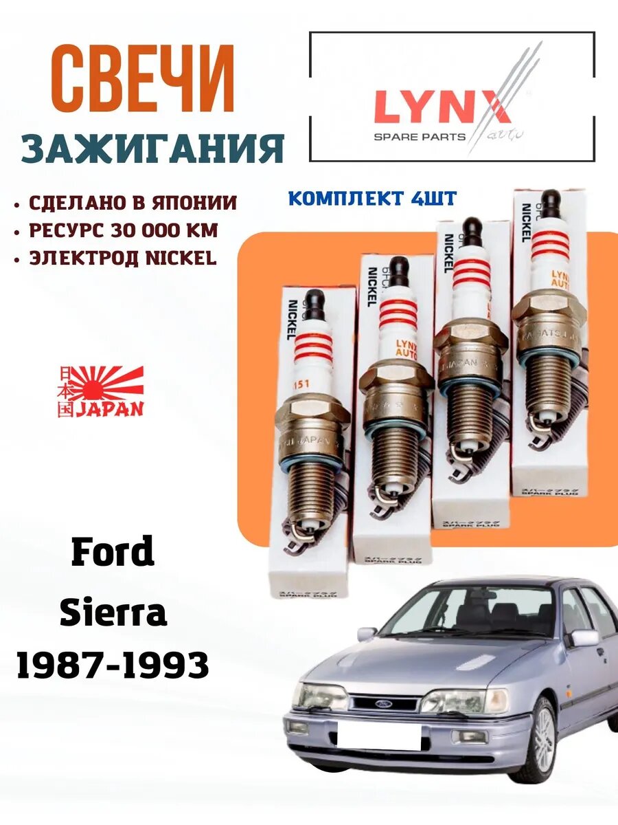 Свечи зажигания Форд Сиерра 2