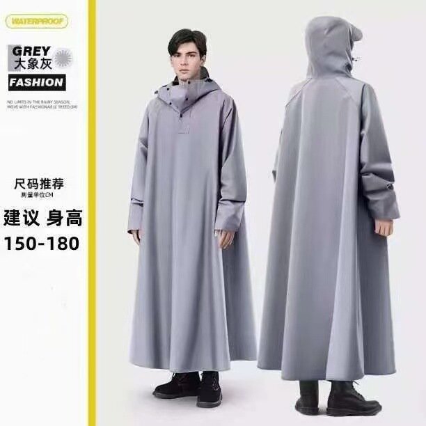 Дождевик для электросамокатов и мотоциклов, длинный полный дождевик для мужчин и женщин, взрослый наружный одноразовый дождевик для дропшиппинга