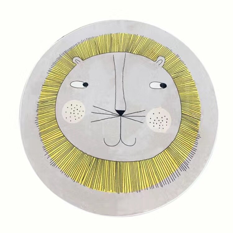 Ковер из искусственного кашемира, мультяшный ковер, имитация кашемирового ковра, ковер для первого дня рождения, мультяшный плюшевый ковер