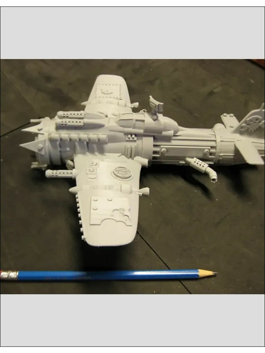 Фигурка "Scrap Jet Fighter Orc" Warhammer 40000 3D печать из пластика