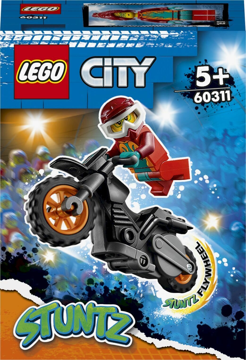 Конструктор LEGO City Stuntz 60311 Огненный трюковый мотоцикл