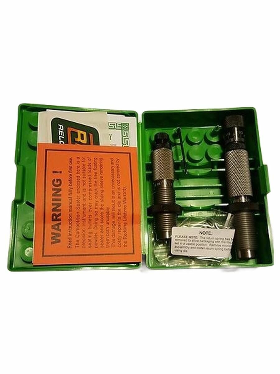 Набор из 2х матриц Redding Type S Match Bushing Full Die Set для релоадинга, калибр .338 Lapua Magnum, арт. 36594