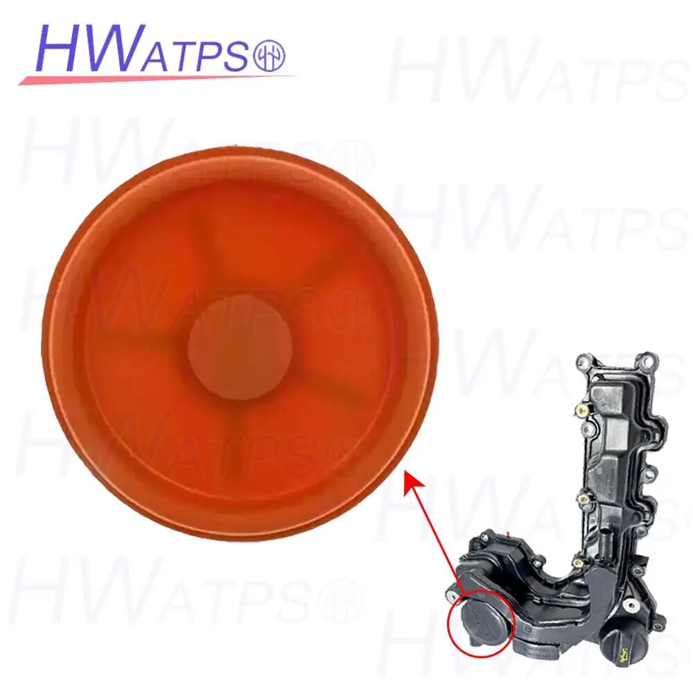9849189680 Мембрана крышки клапана PCV для Citroen Berlingo C3 C4 C5 Grand DS Peugeot Partner Rifter Toyota Proace Vauxhall Astra