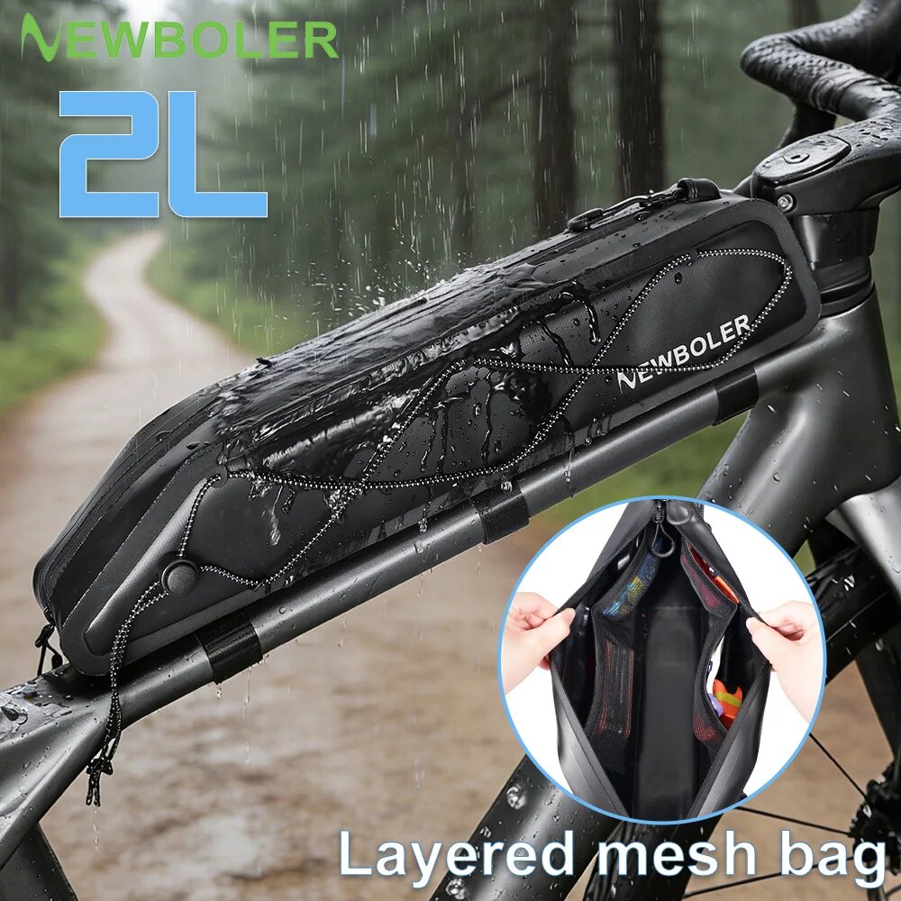 NEWBOLER Сумка на раму для велосипеда 2L BAG062