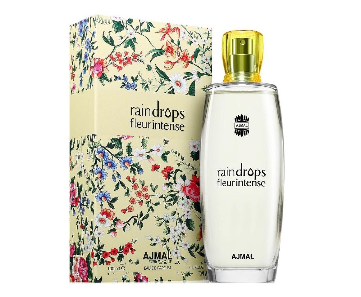 AJMAL Raindrops Fleur Intense 100 мл парфюмерная вода для женщин, цветочные, фруктовые