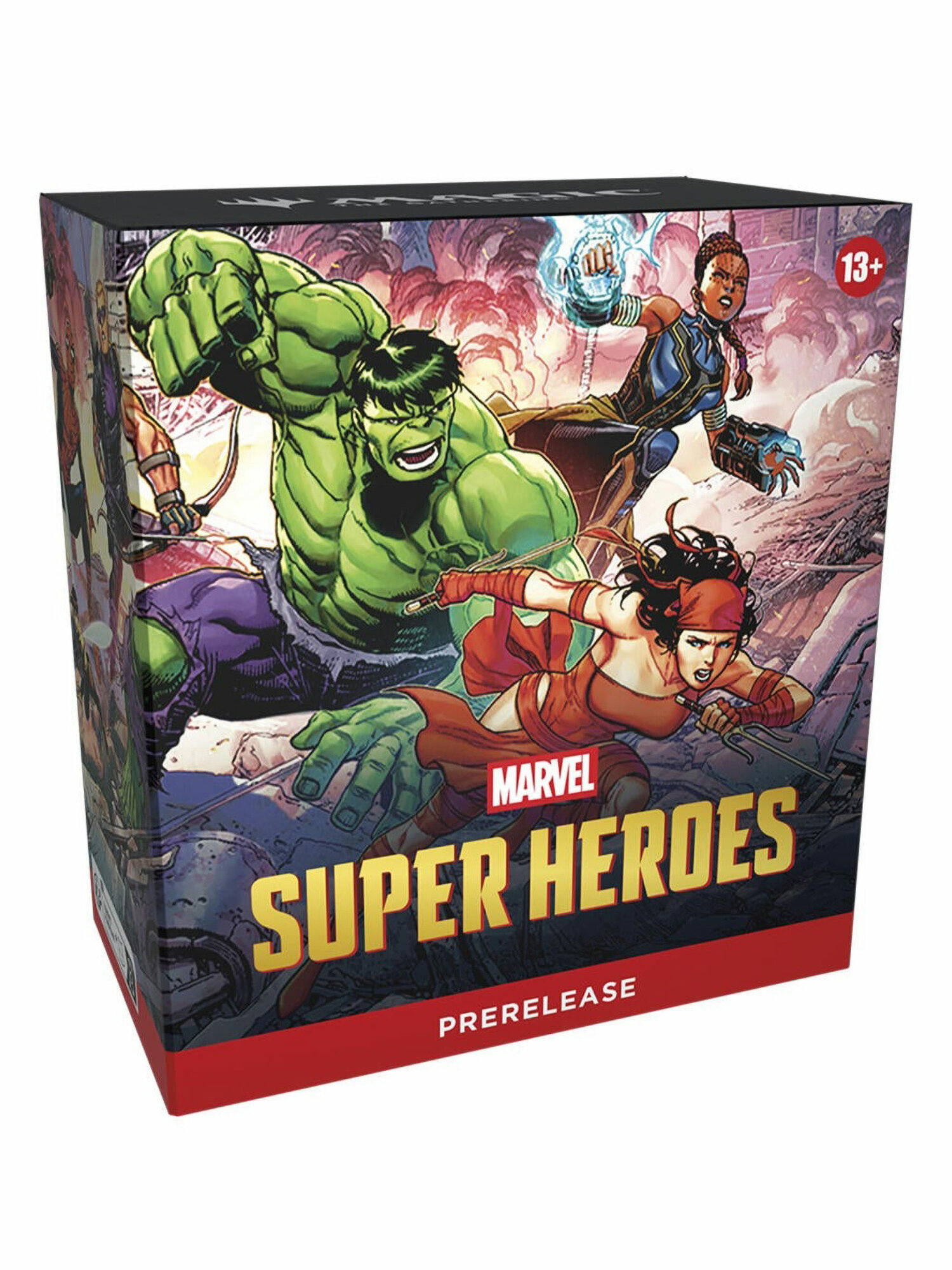 Magic The Gathering: Пререлизный набор MTG издания Marvel Super Heroes на английском