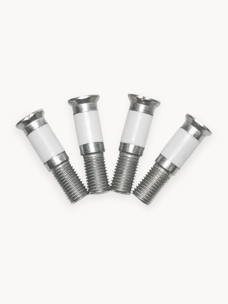 Комплект 4 шт болт полиуретановый бесшумный для замков дверей ВАЗ 2108-2115 2120 КамАЗ / Лада 2108-6105228