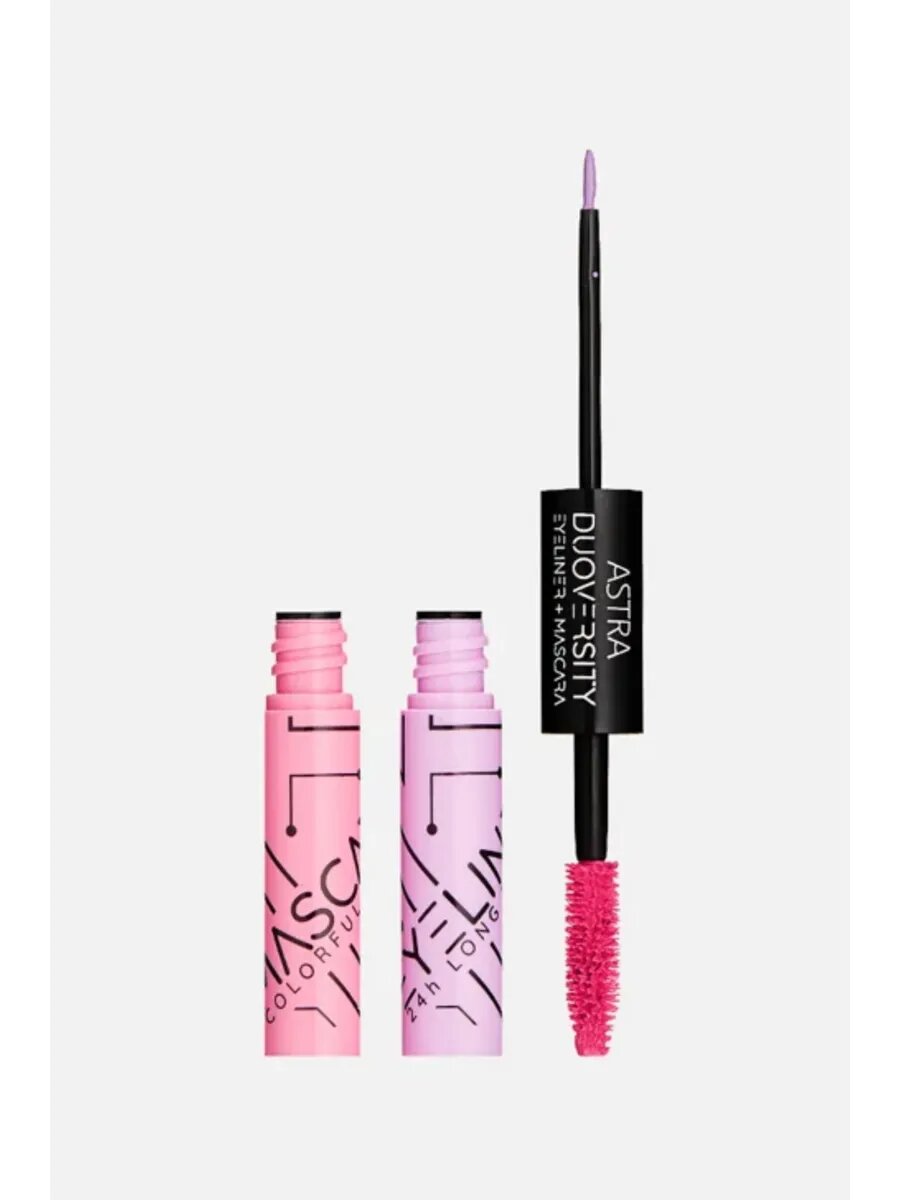 Цветная тушь для ресниц и подводка duoversity eyeliner 05