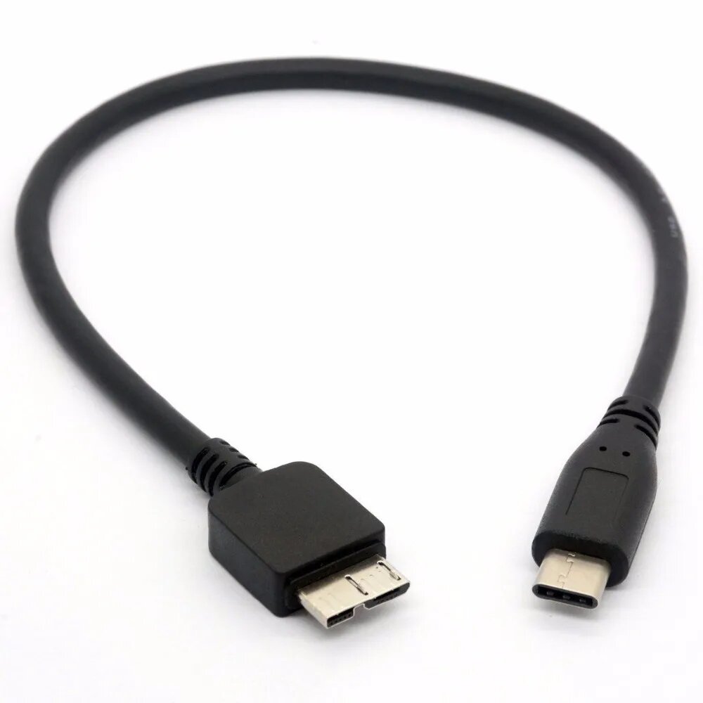 Кабель USB C к Micro USB Type C к Micro B для WD my PassPort HDD жесткий диск 30 см