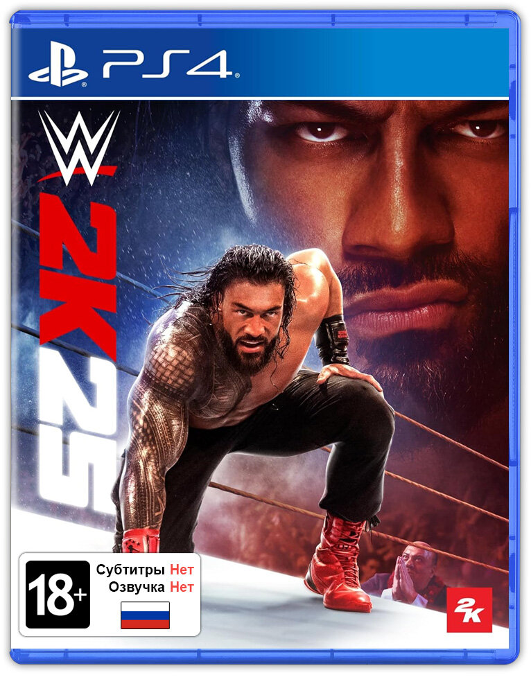 Игра WWE 2K25 (PlayStation 4, Английская версия)