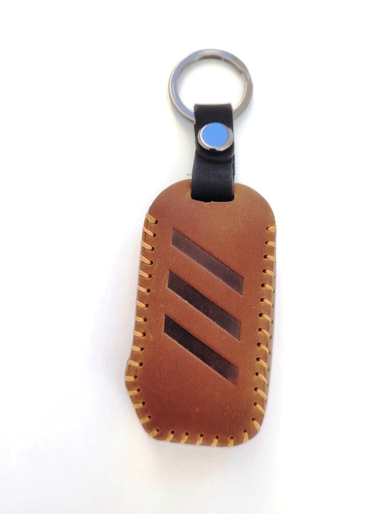Кожанный чехол для брелка для Kia CEED, Soul Forte Telluride K5 Seltos NIRO Sportage Sorento