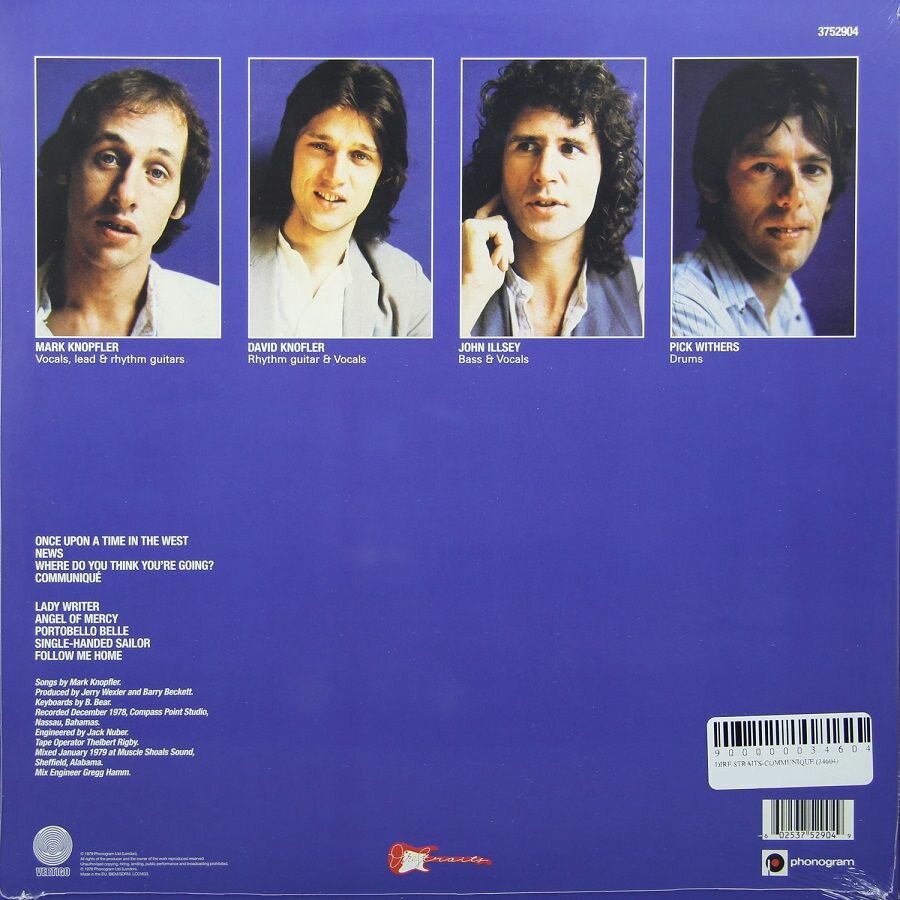 Dire Straits. Communique (LP/винил) — фото 1