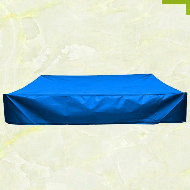 Большая песочница с навесом, игрушка для улицы, квадратная форма, 150*150 см