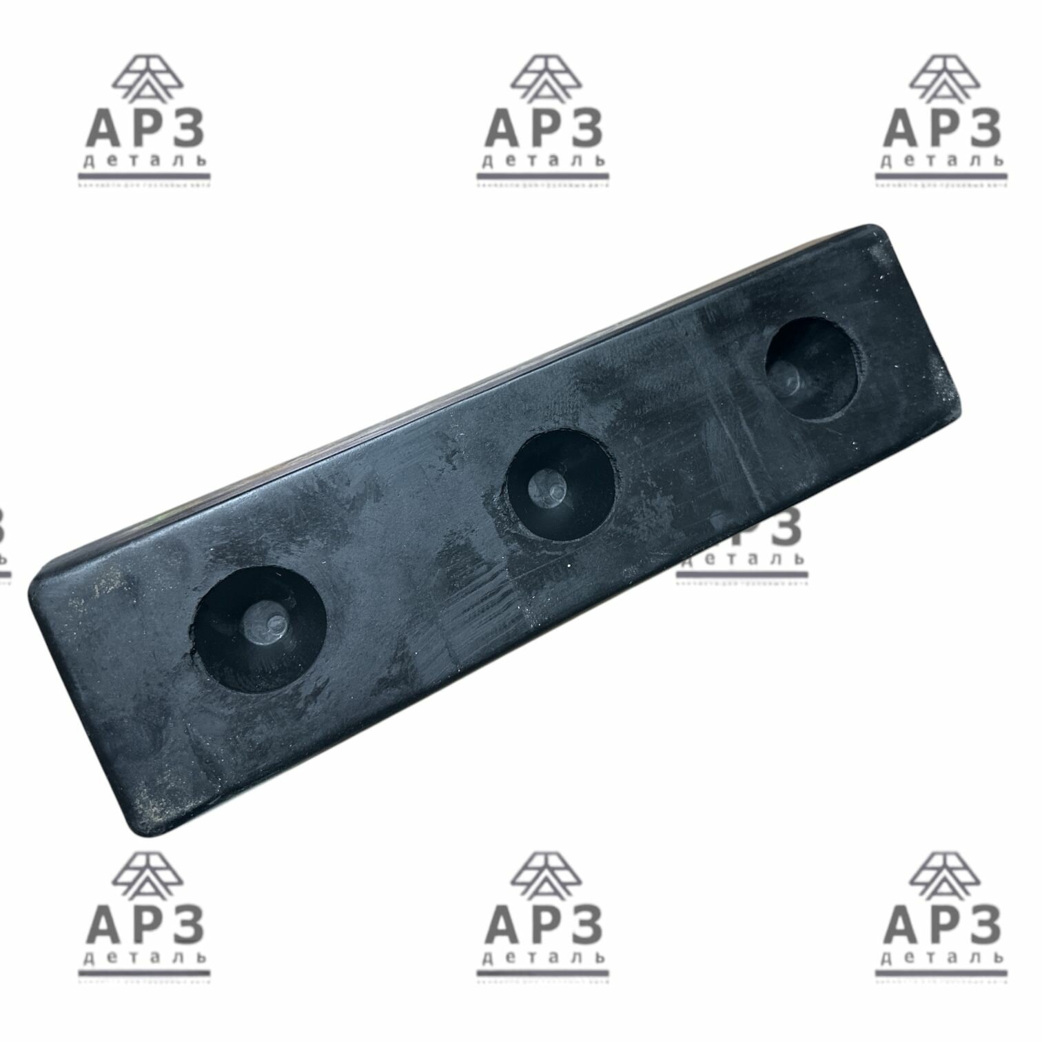 Амортизатор кузова (подушка) прямоугольная три болта