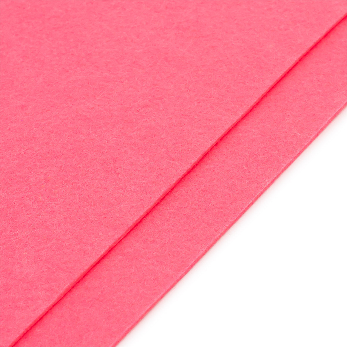 26976 Фетр жёсткий 3,0мм, 20*30см, 100 % п/э, упак(2шт), цв. ярк. роз.