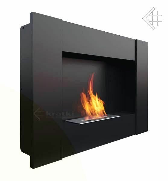 Биокамин Kratki BRAVO 2, Металл, черный, 90,2x65x19,9 см.