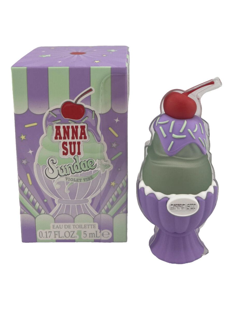 Туалетная вода Женская Миниатюра Anna Sui Sundae Violet Vibe (edt) 5мл
