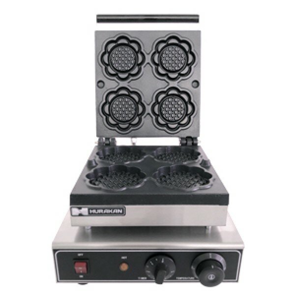 Вафельница Hurakan HKN-GES9 "Sunflower", 1,8кВт, литой алюминий, антипригарное покрытие