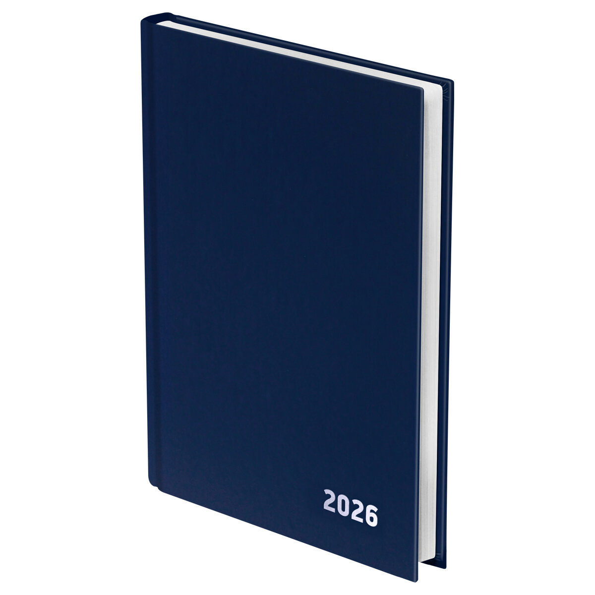 Ежедневник датированный 2026г, А5, 168л, бумвинил, BG, синий, ЕД5тБВ_09841/381301