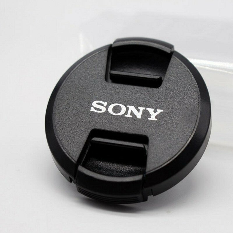 Крышка объектива Sony передняя для объектива камеры Sony 40.5mm 46mm 49mm 52mm 55mm 58mm 62mm 67mm 72mm 77mm 82mm