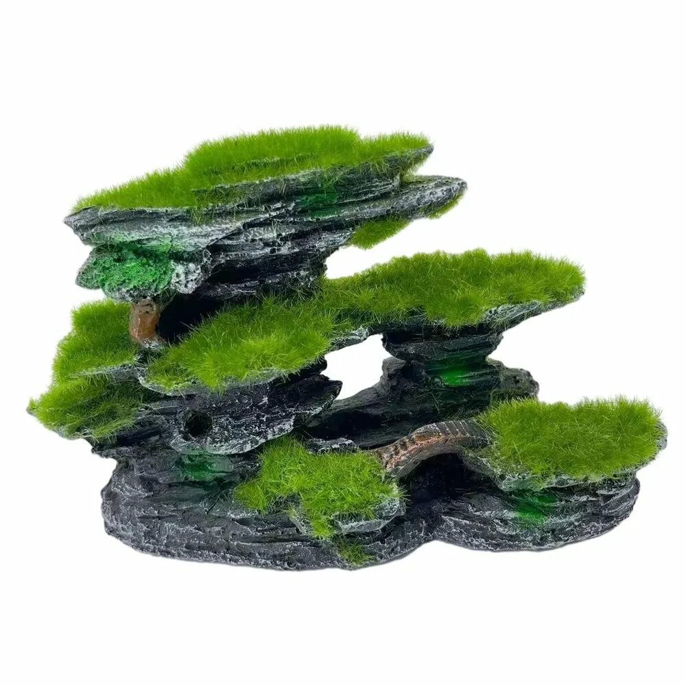 Оформление аквариума Декор рокария Rock Cave Необязательный