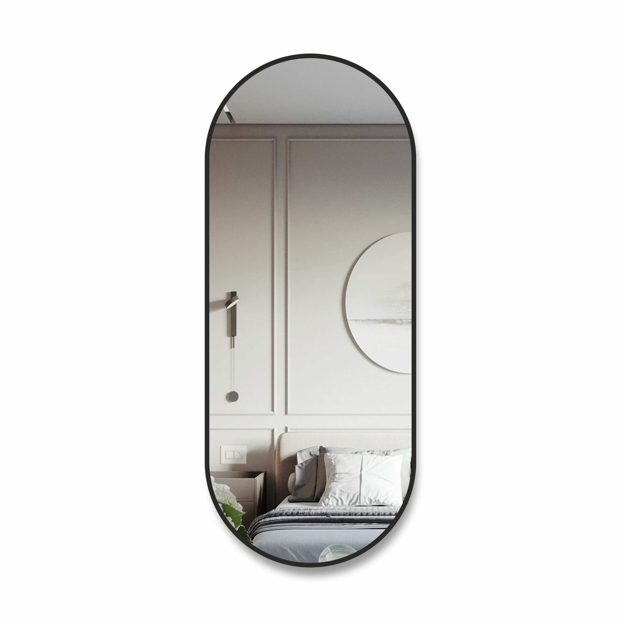 Зеркало интерьерное Финист, серия Brizo, 100 х 40 см, настенное, ультрафиолетовая печать