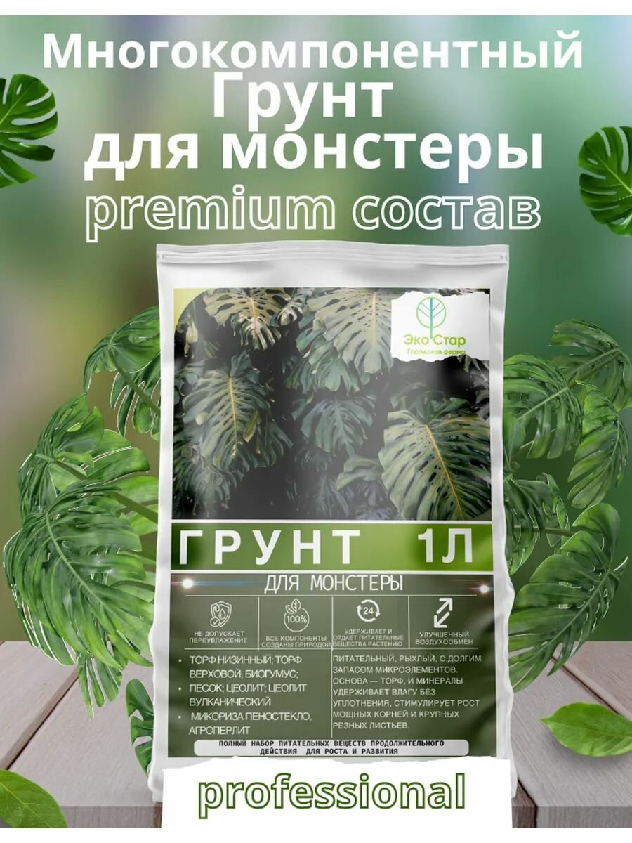 Грунт для монстеры