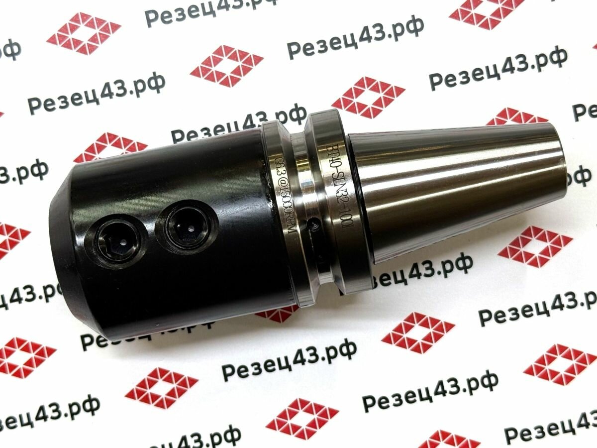 Оправка с конусом BT40 (ISO40, 7:24) для инструмента с боковым зажимом Weldon 32 (BT40-SLN32-100)