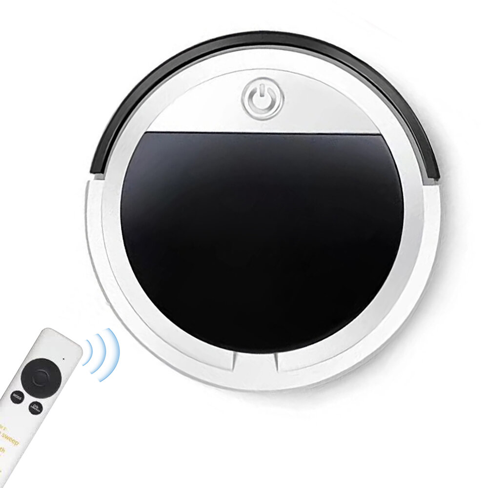 Робот-пылесос умный бытовой 2000mAh большая емкость пылесосинг протирка пылесос три в одном автоматический беспроводной пульт управления красный белый 15W 50HZ ABS 31.5*31.5*3.5cm 2500g 1 машина 1 моп 1 отвертка 1 пульт 4 боковые щетки 1 щетка 1 USB