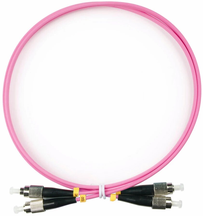 Патч-корд Cabeus 2м (FOP-50-OM4-FC-FC-2m)