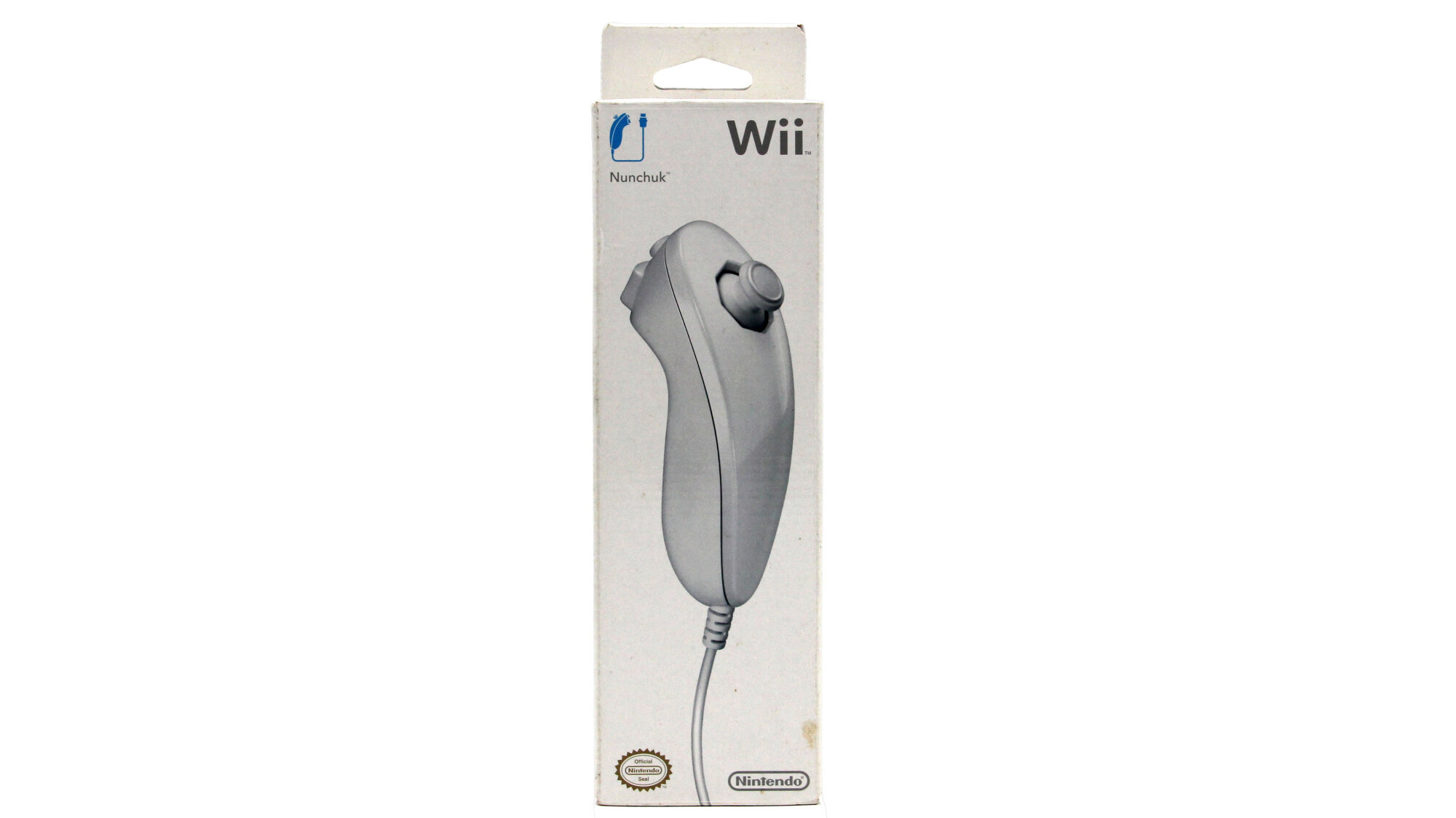 Игровой контроллер Nunchuk Controller (Нунчак) Белый (Nintendo Wii, В коробке, Новый)
