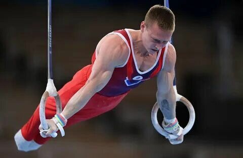 Алмазные Мозаики "Гимнаст Виктор Чукарин" постер знаменитости декоративная роспись40x60cm