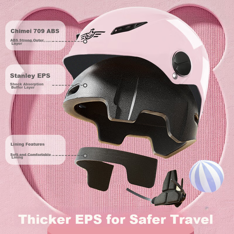 Mypick Children's Helmet, New National Standard 3C Certified, for Electric Bicycle, Boys And Girls, Motorcycle, Student Riding Safety Helmet, Blue