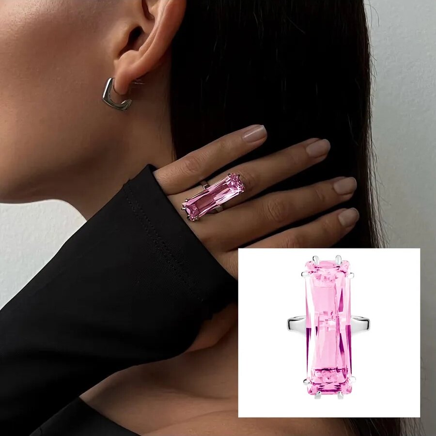 Кольцо, циркон, кристалл