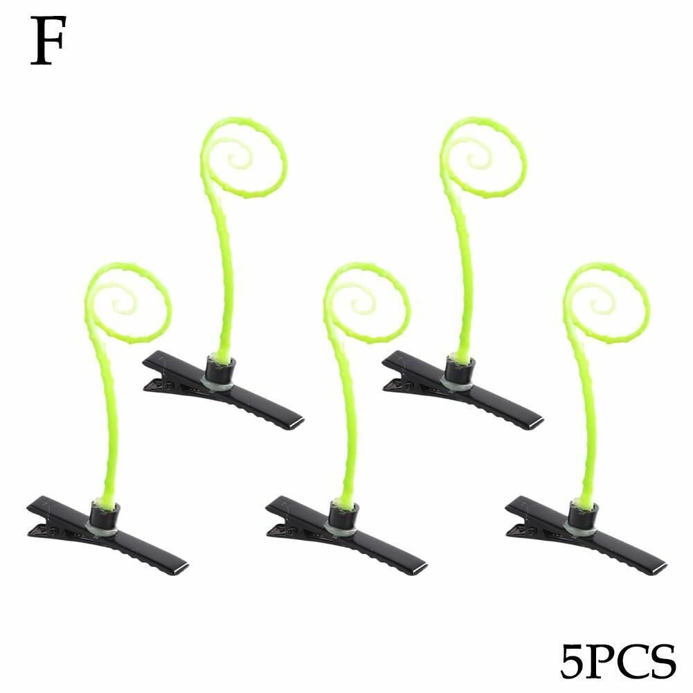 Креативная заколка для волос с цветком травы, милые аксессуары для волос в виде антенны с ростками травы