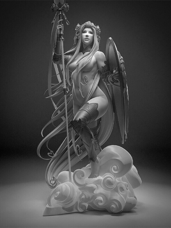 Фигурка под покраску Афродита-Aphrodite Hades 19.7 см