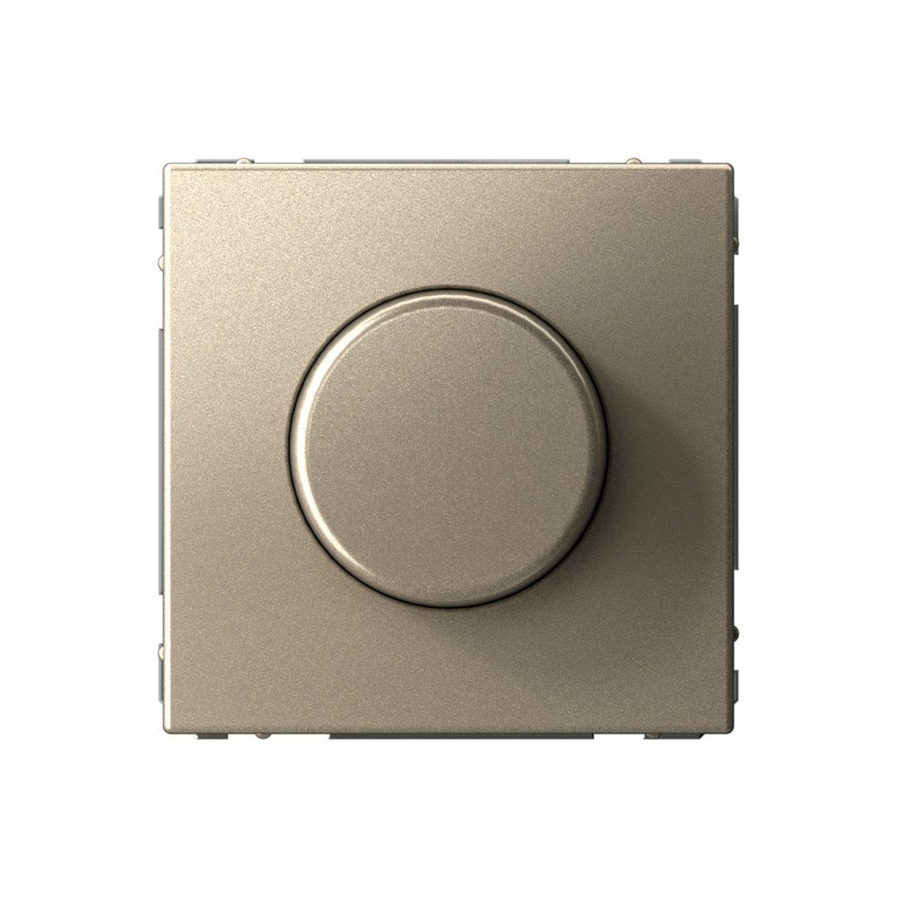 Systeme Electric ArtGallery Шампань Светорегулятор (диммер) повор-нажим, LED, RC, 400Вт, механизм, GAL000523