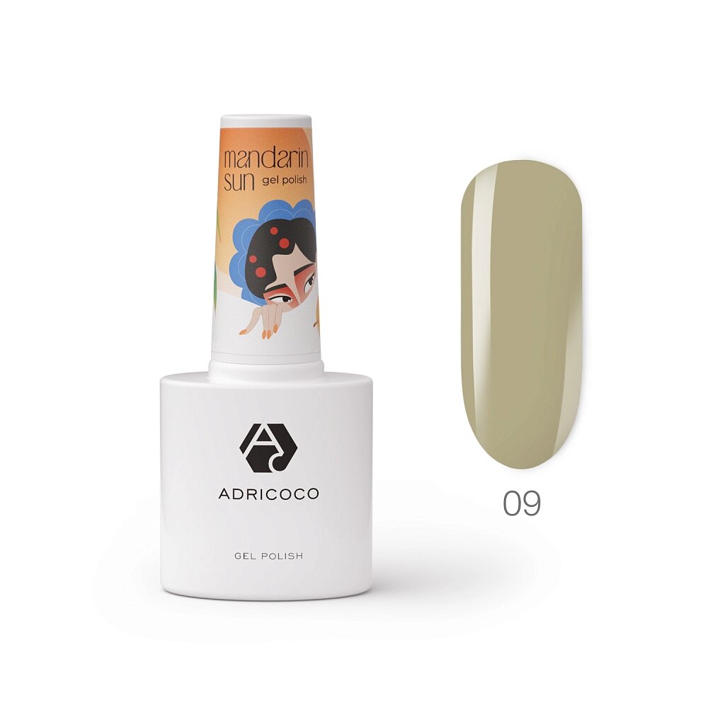 Гель-лак ADRICOCO Mandarin sun №09 8 мл