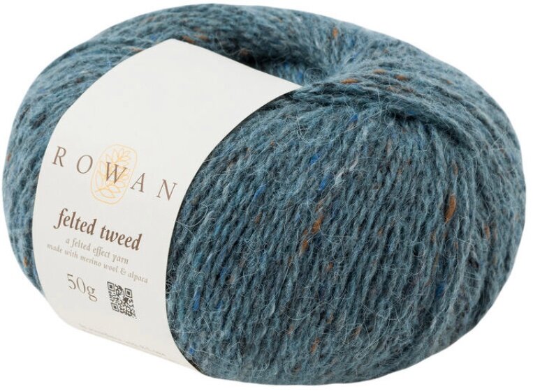 Felted Tweed /Филтед Твид/ пряжа Rowan, Z036000 (194, Delft (Делфт), бирюзовый)