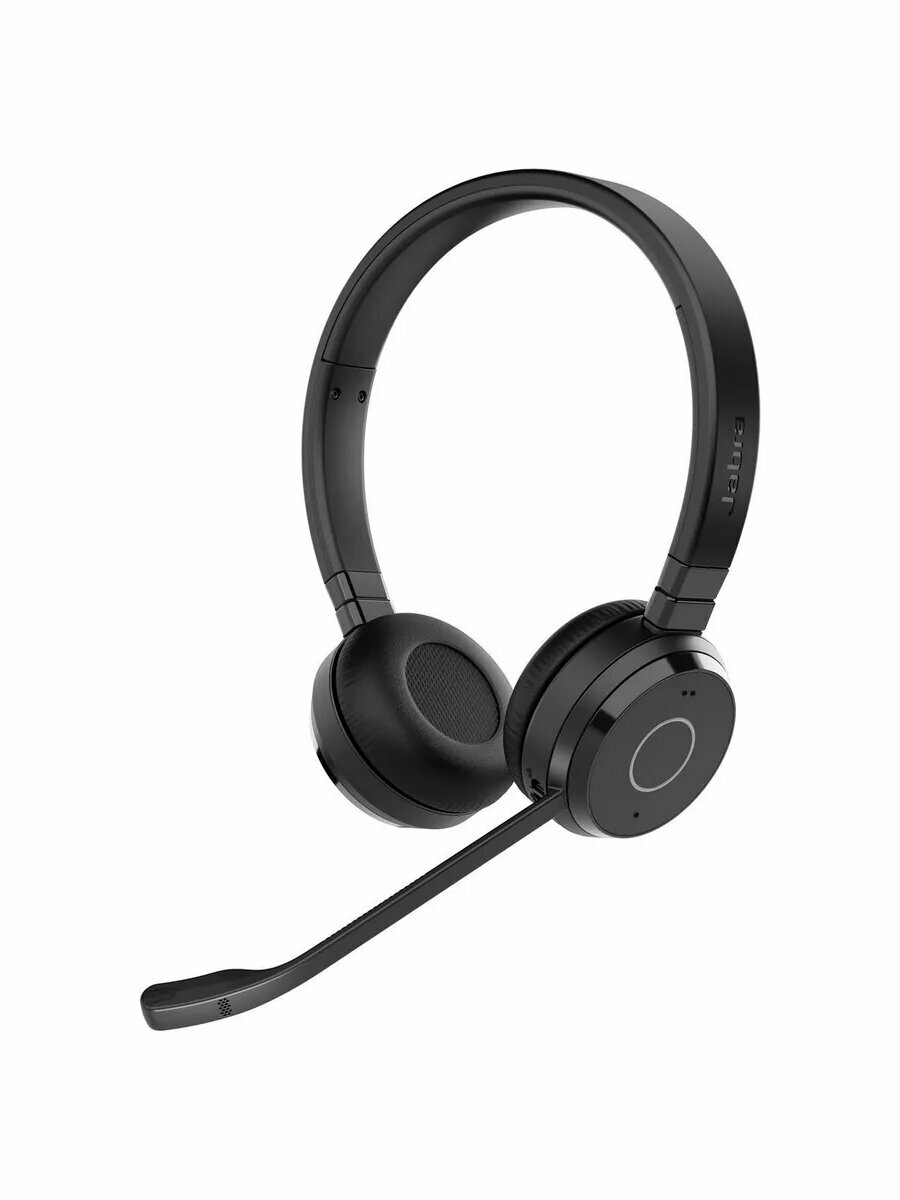 Наушники Jabra Evolve 65, Bluetooth 5.2, до 16 часов работы, черные