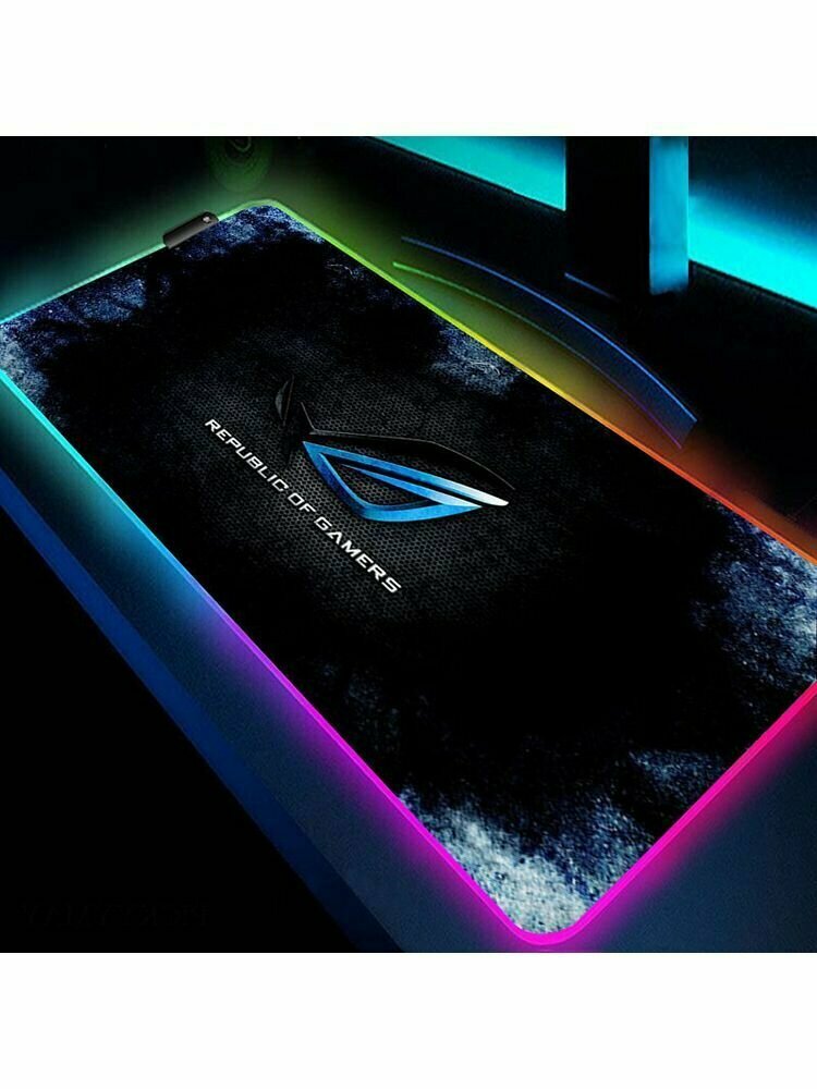 RGB коврик для мыши Asus ROG игровые аксессуары компьютерная клавиатура со светодиодной подсветкой настольный коврик