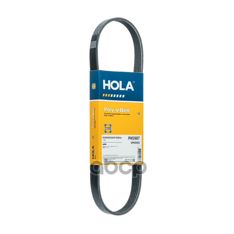 Ремень Поликлиновой ELAST HOLA арт. ph5987