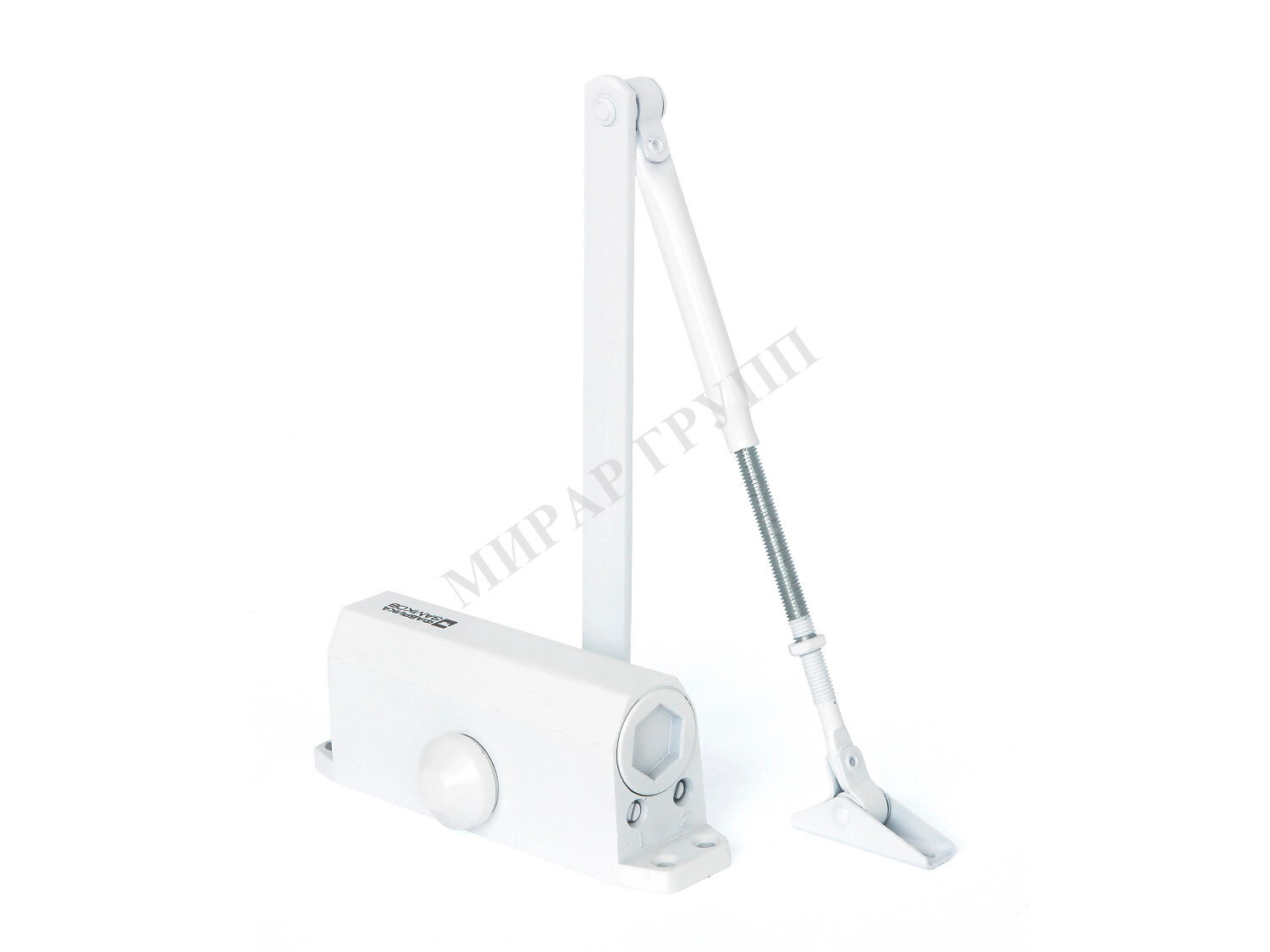 Доводчик Фабрика замков 40-60 белый