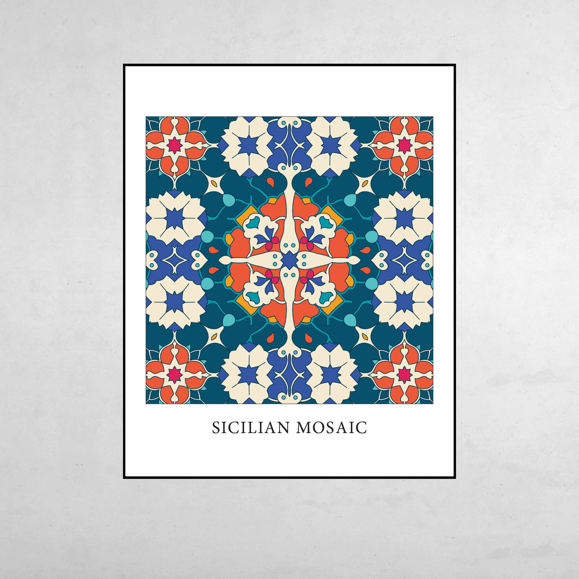 Сицилийская мозаика (Sicilian mosaic)